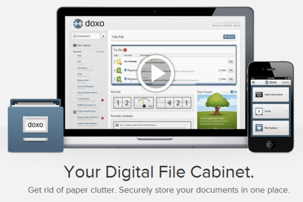 Go paperless, doxo offers free cloud storage and bill pay