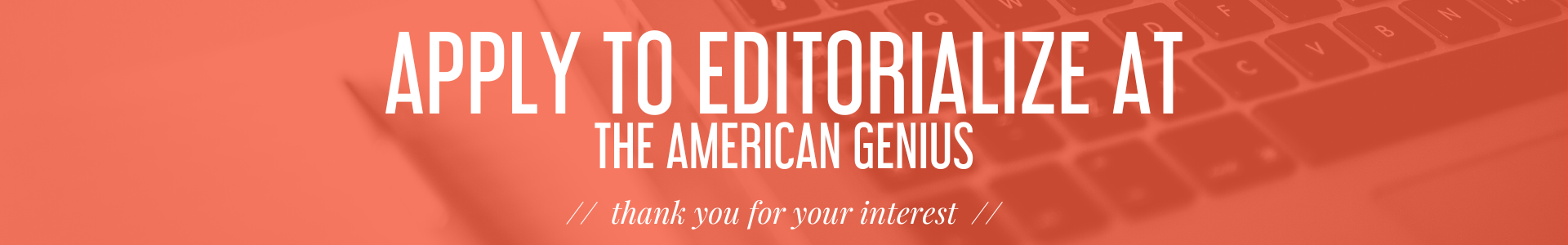 Become a contributor at AG (The American Genius)